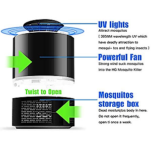 AICase Bug Zapper Light (Black)