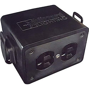 Blizzard Lighting Blizzard Lighting Drop-True Powercon, Black