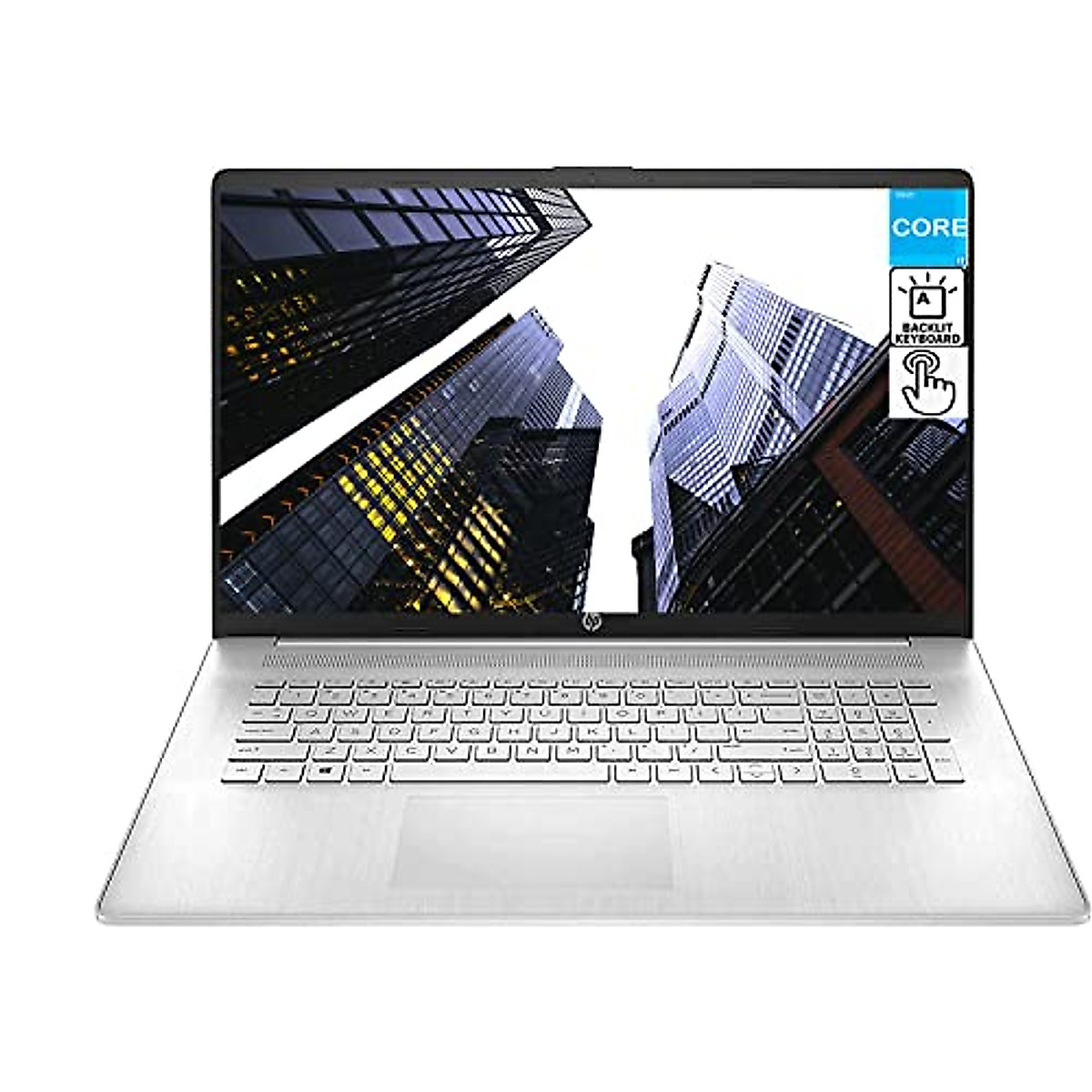 HP 17.3" HD Business Laptop, Intel Core i7-1255U, Windows 11 Pro, 32 GB RAM 1TB SSD, HDMI, WiFi 6, Bluetooth, Webcam, Numeric Keypad, Backlit Keyboard, Long Battery Life, TDU