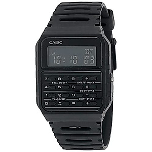 Casio CA-53WF-1B Calculator Black Digital Mens Watch Original New Classic CA-53