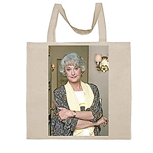 FC Carino Bea Arthur - A Nice Graphic Cotton Canvas Tote Bag FCA #FCAG333361