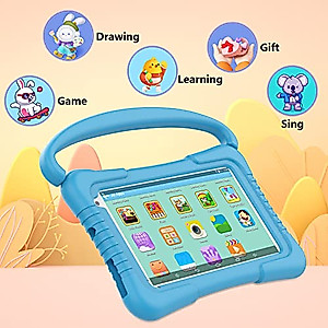 CUPEISI Q2 Kids Tablet, 7 inch, Android 11, 32GB Storage, Dual Camera, Kid-Friendly