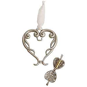 Cathedral Art in Loving Memory Heart Ornament with Locket