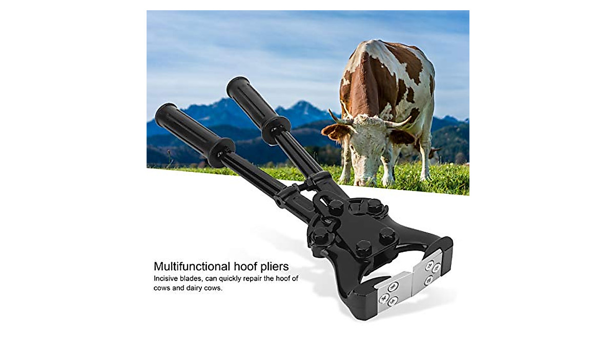 Cow Hoof Trimmer Nipper - Durable & Ergonomic Cattle Hoof Care Tool