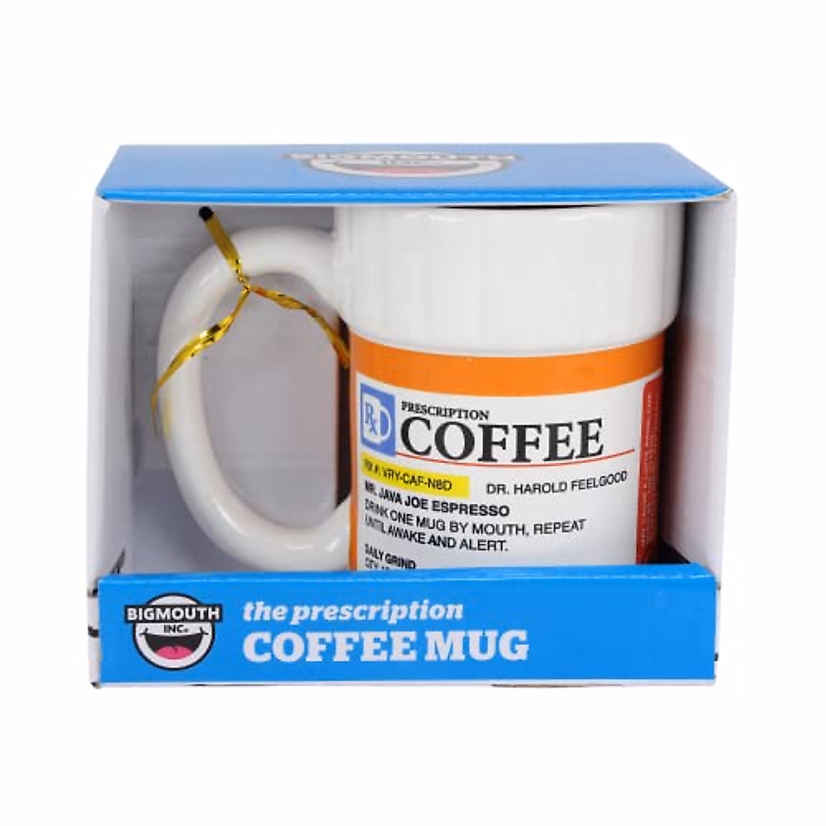 Toptoys2u Bargain Bundles Great Value Novelty Gift Set - The Prescription Shot Glass Set & The Prescription Coffee Mug - Twin Pack