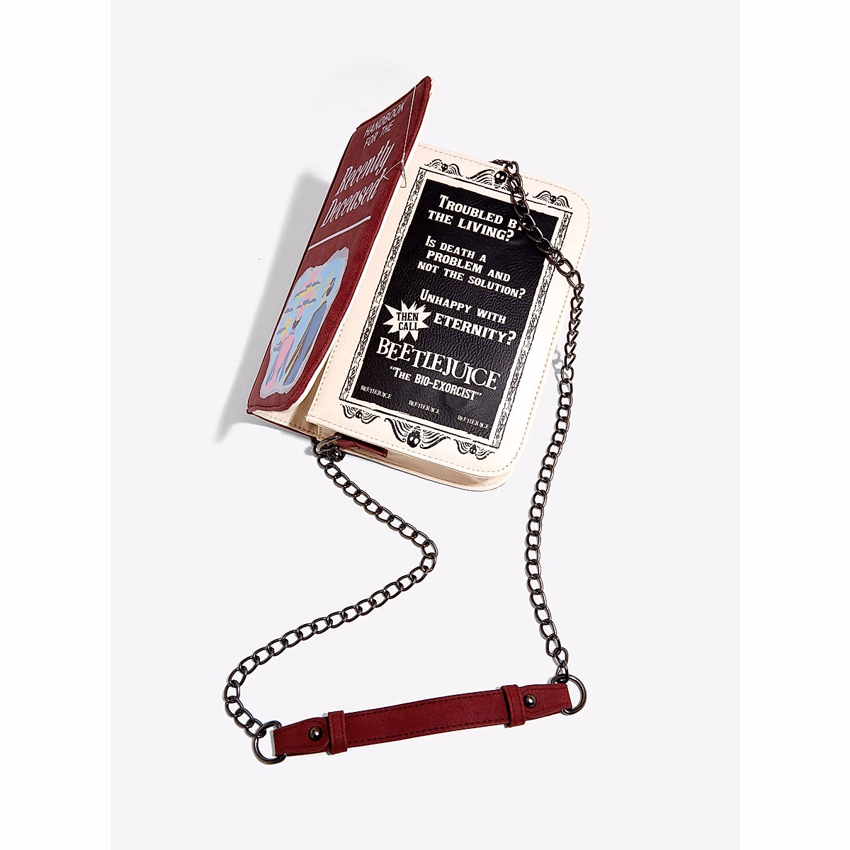 Beetlejuice Handbook For The Recently Deceased Crossbody Bag