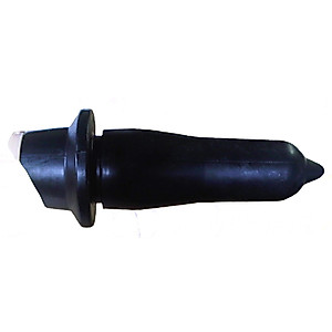 Peach Teats PT-BlackPull Pull Thru Calf Nipple, Black