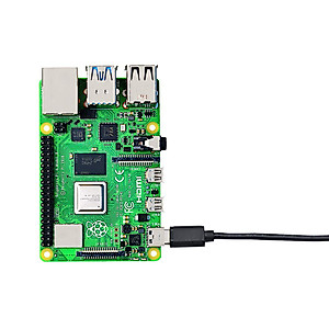 EZ-FIT Raspberry Pi 4/4B Power Supply Adapter ON/Off Switch USB-C Type C 5V 3A US Plug