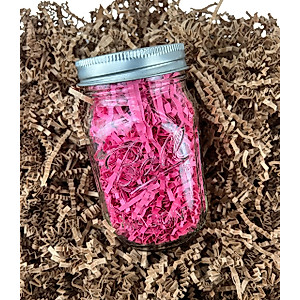 Mighty Gadget 1 LB Kraft Crinkle Cut Paper Shred Filler for Gift Wrapping & Basket Filling