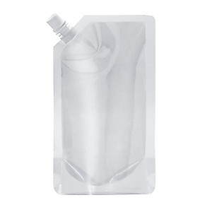 Liquor Flask Concealable And Reusable Cruise Sneak Drink Pouches Travel Drinking Alcohol Plastic Flasks bags with Funnel (16OZ-6PCS)