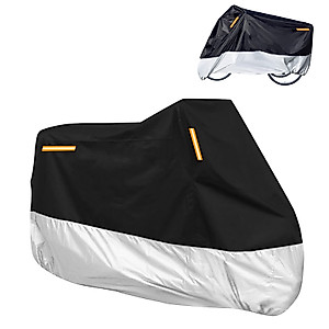 Sibosen Premium Bike Cover Adult Tricycle Cover Fits Most 3 Wheel Bikes Motorcycles Outdoor Storage, 104" L x 43.3" W x 49" H