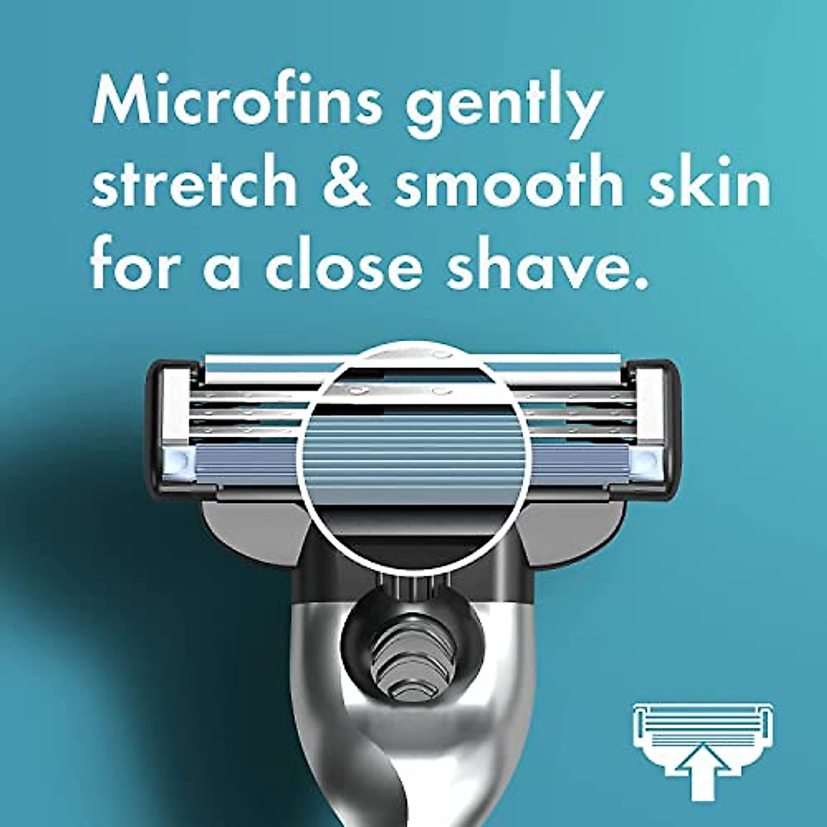 Gillette Mach3 Men's Razor Blade Refills, 8 Count