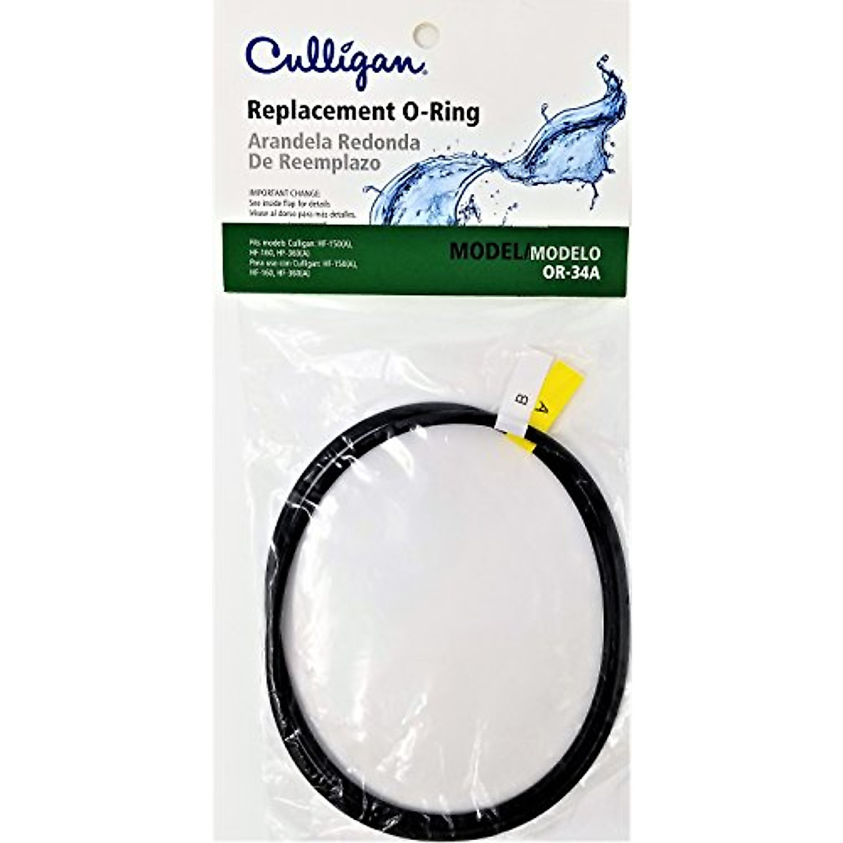 Culligan OR-34A/OR-34 Filter Housing O-Ring Set, 1-Pack
