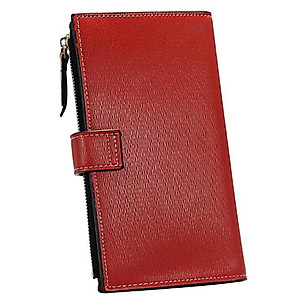 Colygamala Womens Walllet RFID Blocking Bifold Multi Card Holder Zipper Purse Handbag 2018011105-go