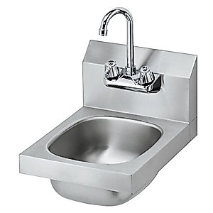 Stainless Steel NSF Hand Sink 10" X 14"