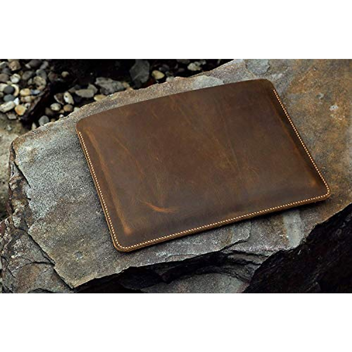 Vintage distressed Leather surface pro sleeve case for Microsoft surface pro 4 5 6 SPX05S