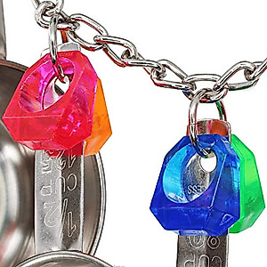 Bonka Bird Toys 1410 Cup Delight Parrot Cages African Grey Amazon Large Macaw Parrots Cockatoo