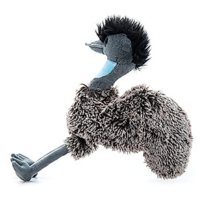 The Petting Zoo Emu Stuffed Animal, Gifts for Kids, Wild Onez Zoo Animals, Emu Plush Toy 12 inches