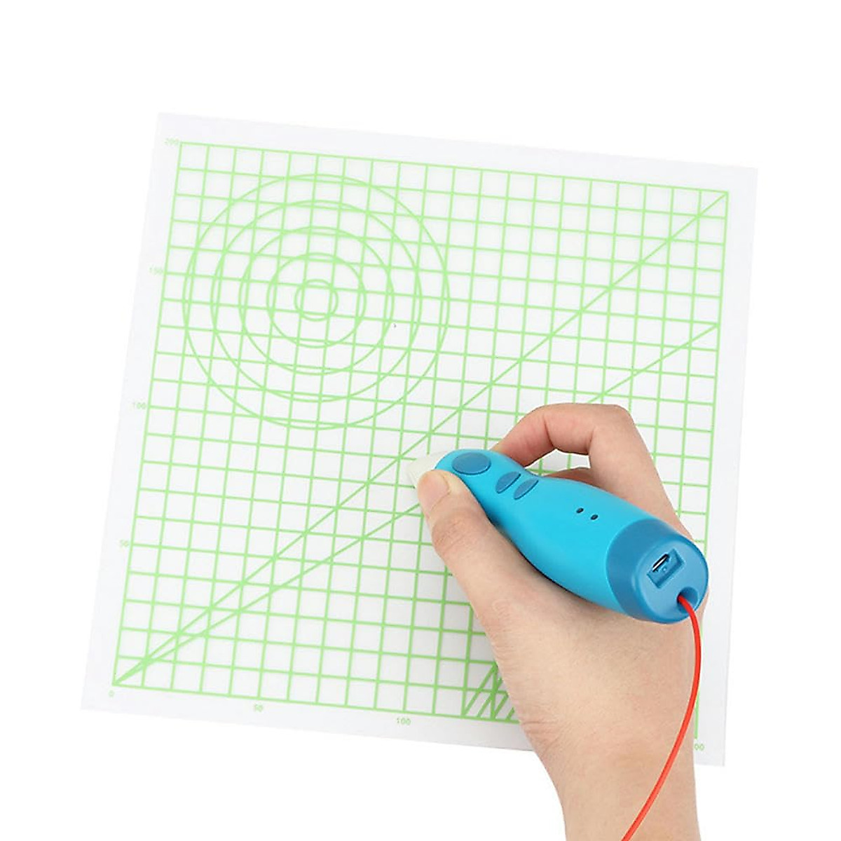 YTHYTHYTH Basic Template Useful Art Supplies Drawing Mat for 3D Printing Pen Gift Drawing Tool Create 3D Objects Multi-Shaped
