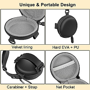 JOYJOM Carrying Case, Silicone Cover Case, Charging Docking Station for Pokemon GO PLUS PLUS +