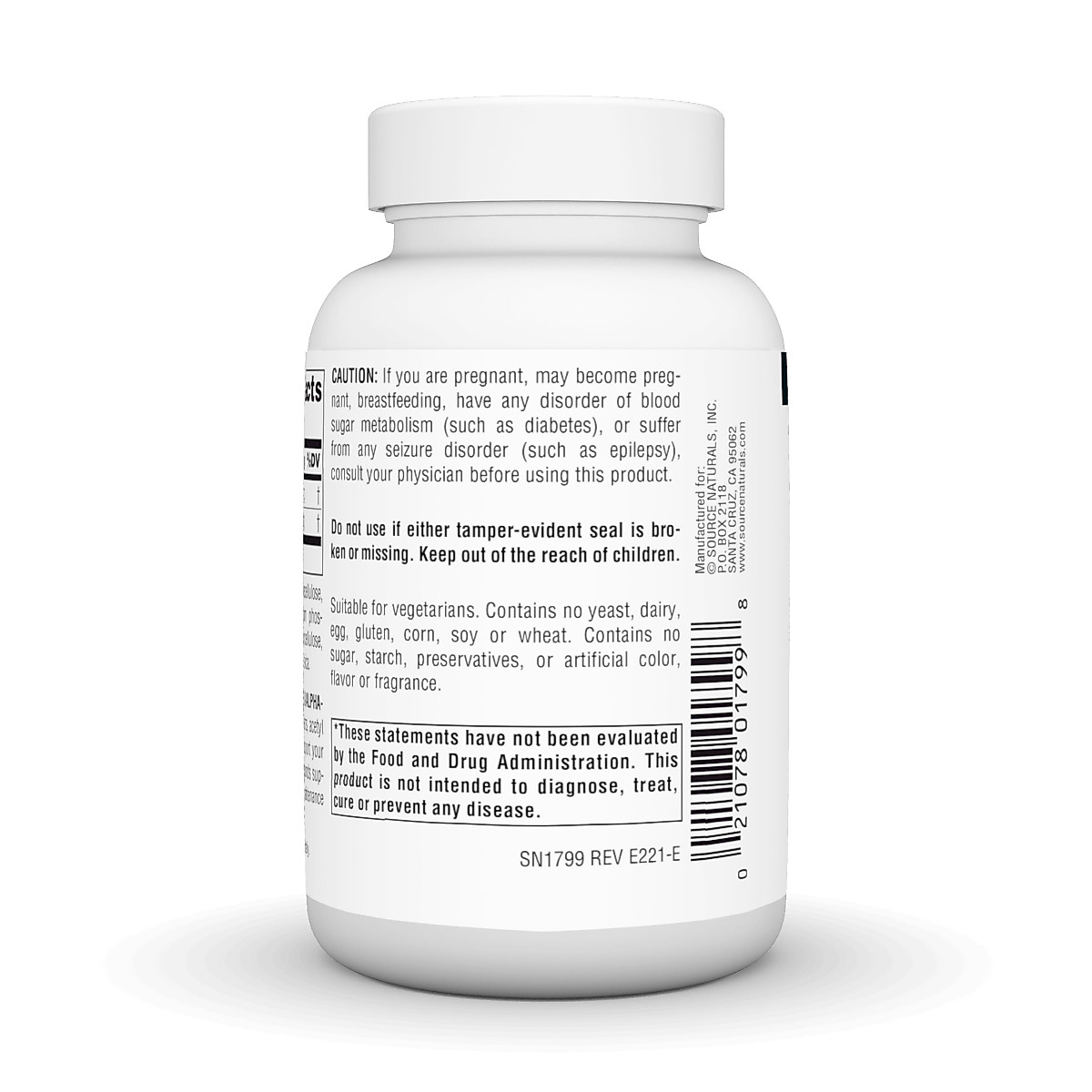 Source Naturals Acetyl L-Carnitine & Alpha-Lipoic Acid, for Cellular Vitality*, 650mg - 60 Tablets