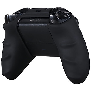 YoRHa Laser Carving Silicone Skin for Xbox One S/X Controller x 1(Skulls Blue) with Exclusive Thumb Grips x 8