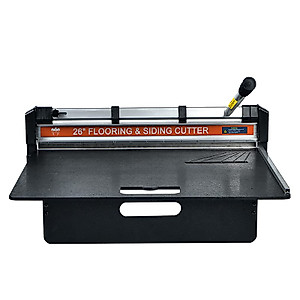 KS EAGLE Laminate Flooring Cutter 13", Cuts Vinyl Plank, Laminate, Engineered Hardwood, Siding, and More - Honing Stone Included (KC660)