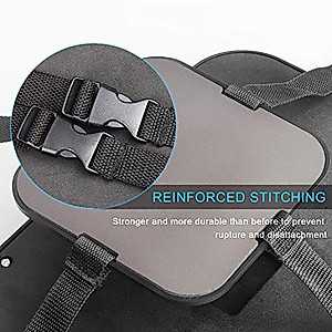 Safety 1st Baby Backseat Headrest Mirror for Rear Facing Infant Car Seat View, Universal Shatterproof Light & Wide Rearview Convex Glass, Black