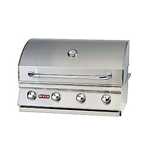 Bull Outdoor Natural Gas Outlaw Drop-in Barbecue Grill with Accessory Package