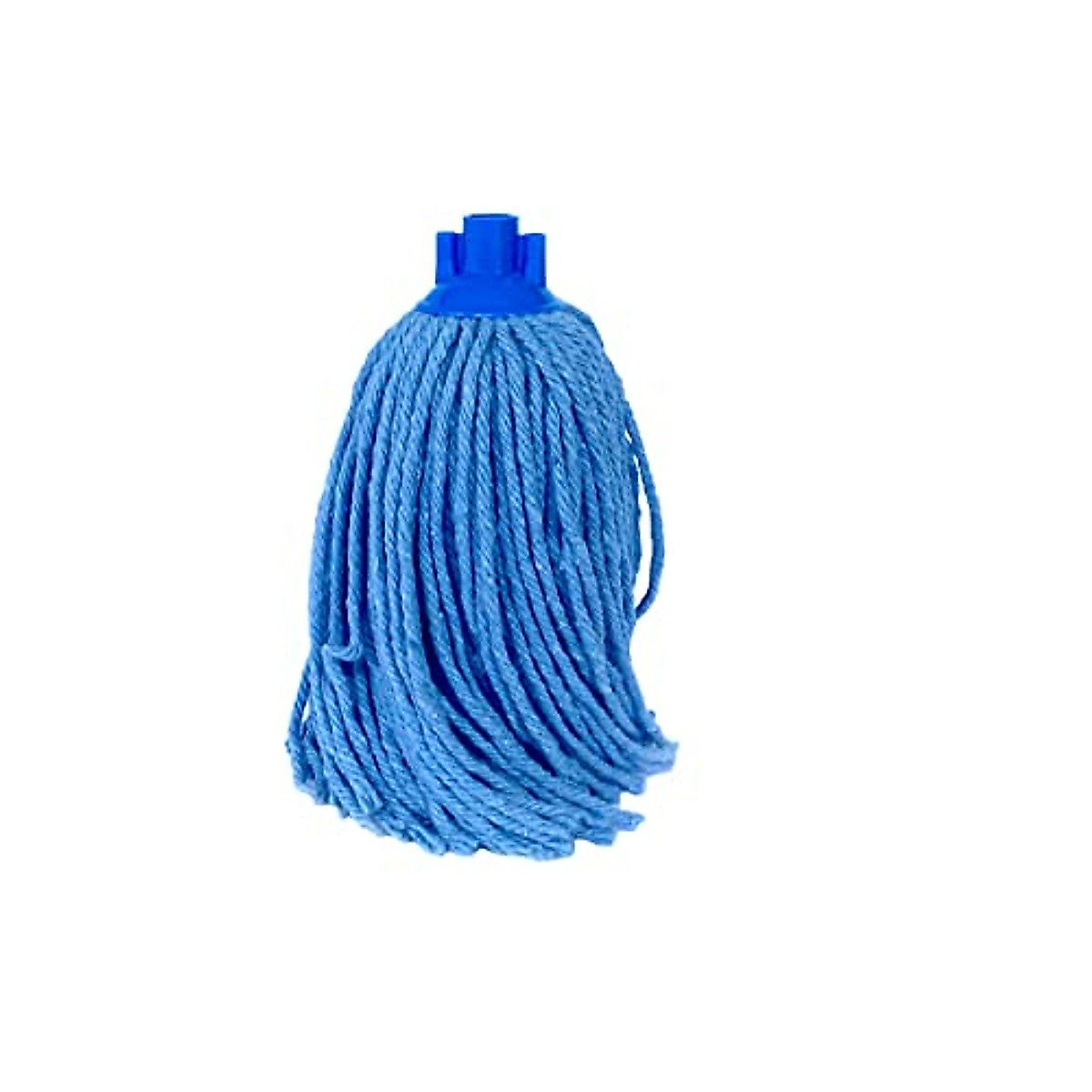 Screw Mop Head Replacement Cotton String Mops for Floor Cleaning Traditional Deck Refill Blue Removable Professional