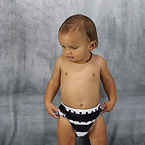 No Prep Organic Cloth Diaper – Smart Bottoms Dream Diaper 2.0 – Washable, Reusable – Natural Fiber Interior (Manhattan)