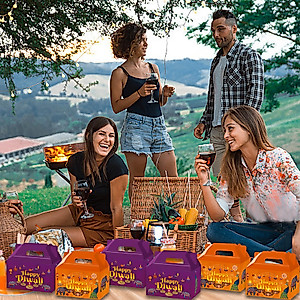 HABDJILTY 20 Pcs Happy Diwali Gift Bags,Festival of Lights Gifts Boxes for Birthday Gift Packs Snacks Candy Bags Diwali Party Favor