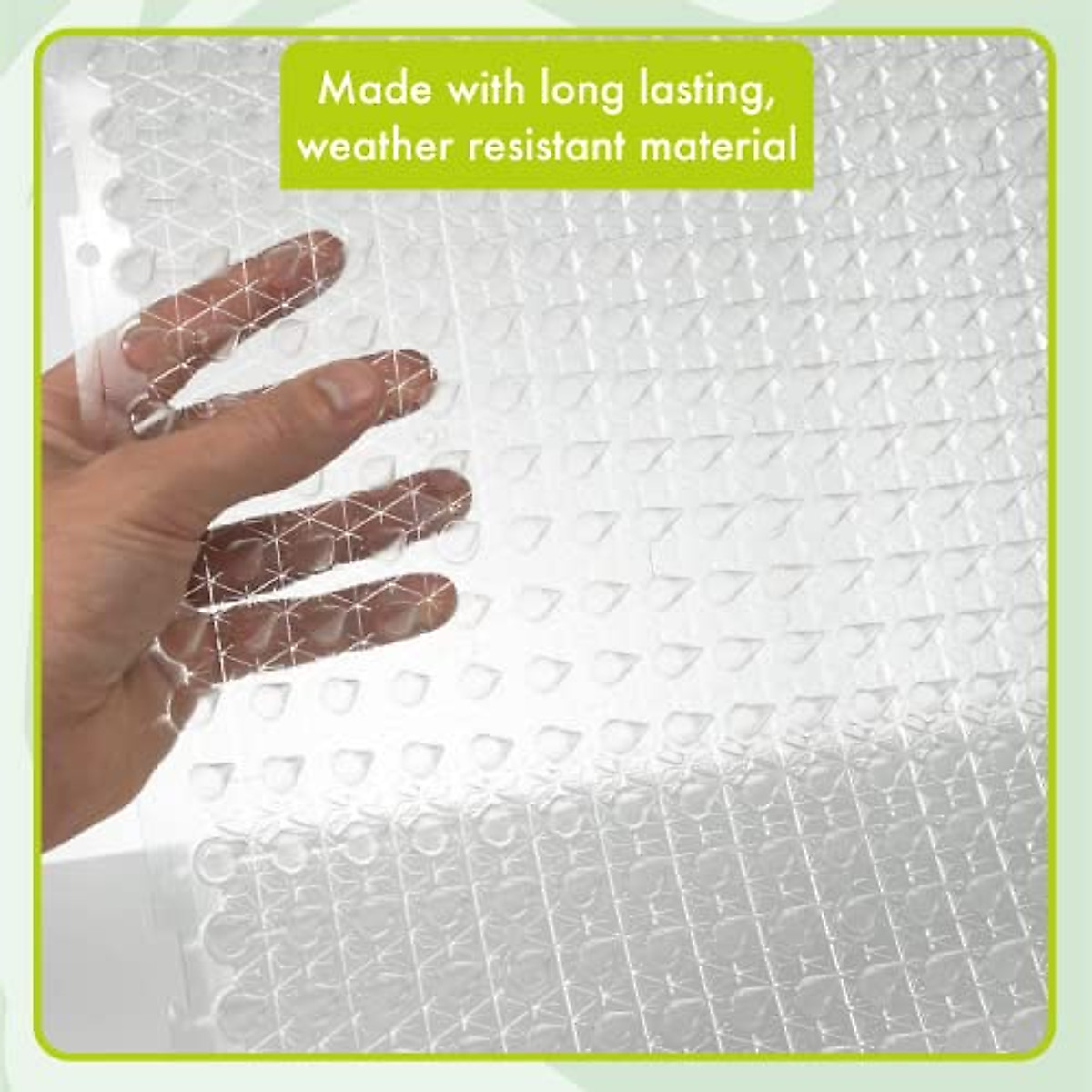 Homarden Cat Deterrent Outdoor Mat: Pet Deterrent Mats for Cats and Dogs - Indoor/Outdoor Deterrent Training Spike Mat Devices - Keep Away Cats Plastic Mats with Spikes - 16 x 13 Inches, 6 Pack