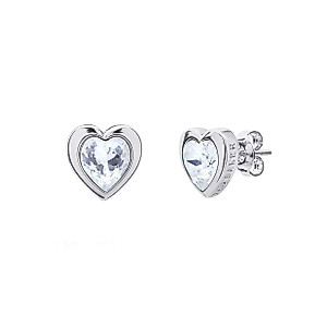 Ted Baker London Han Crystal Heart Stud Earrings for Women