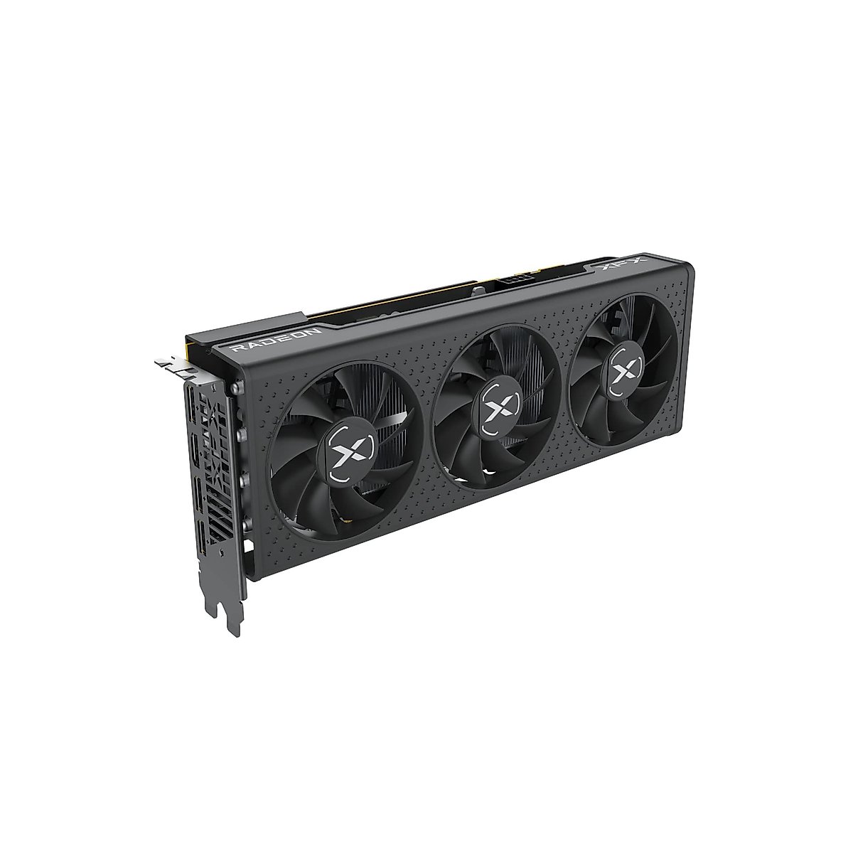 XFX Speedster QICK308 Radeon RX 7600 Black Gaming Graphics Card with 8GB GDDR6 HDMI 3xDP, AMD RDNA 3 RX-76PQICKBY