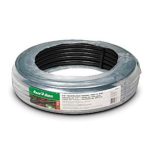 Rain Bird T63100-BULK 1/2-Inch 100-Feet Landscape Dripline System Blank Tubing Roll Garden, Lawn, Supply, Maintenance