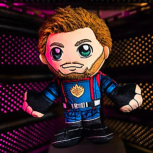 Bleacher Creatures Marvel Star-Lord 8" Kuricha Sitting Plush- Soft Chibi Inspired Toy