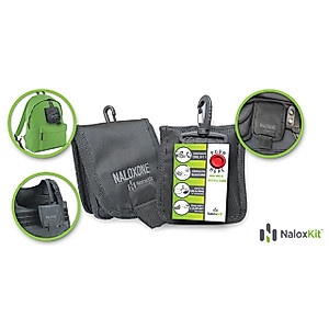 Naloxone Overdose Kit with Voice Instructions, Essential to Respond to an opioid Overdose Rescue, Does NOT Include naloxone, 1.0 Count