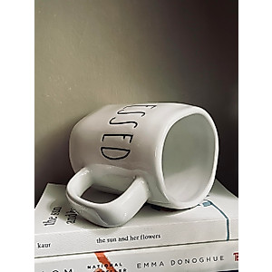 Rae Dunn By Magenta Ceramic Mug for Coffee Tea Latte | BLESSED