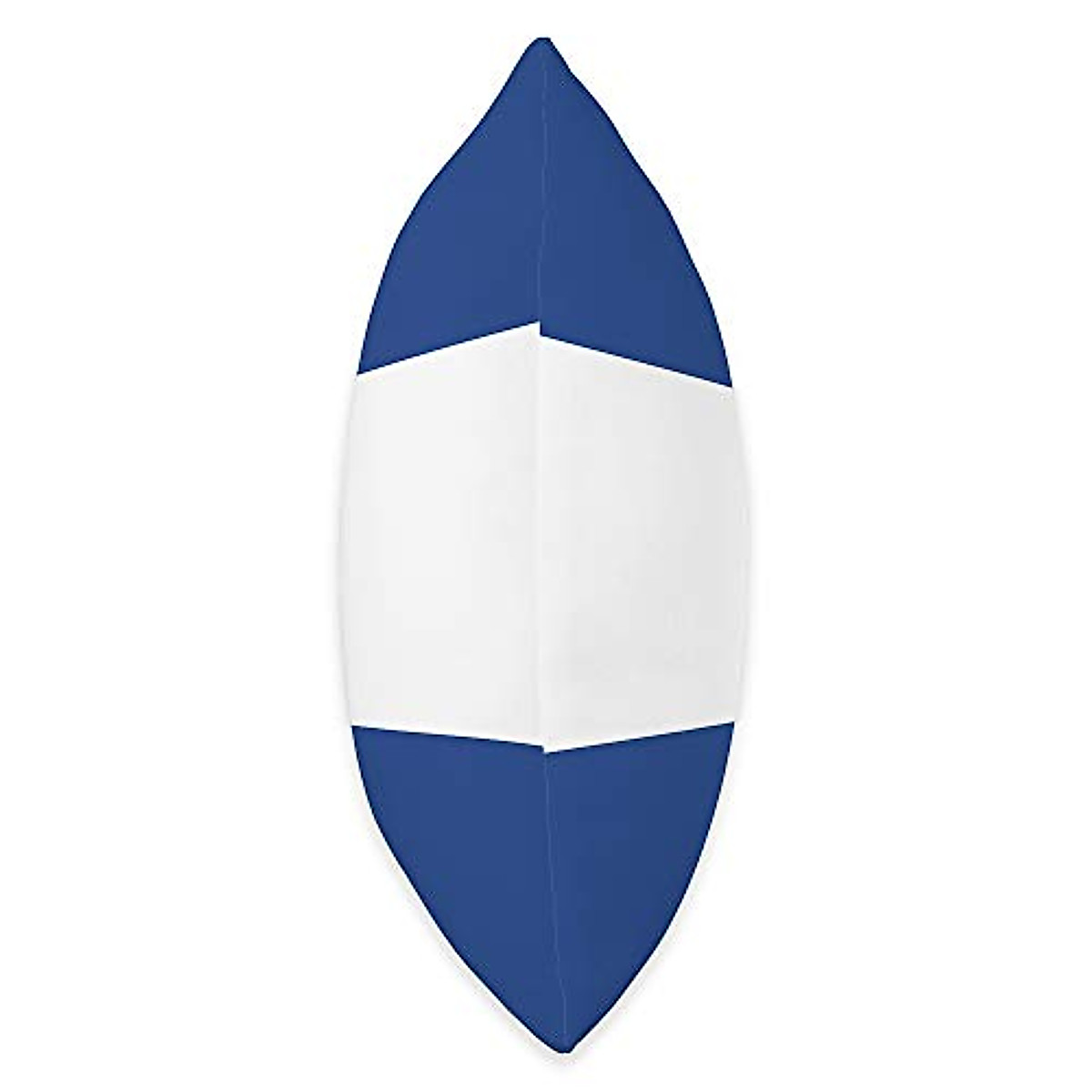 Beach Home Coastal Collection Nautical Signal Flag Code Maritime International Letter J Throw Pillow, 18x18, Multicolor