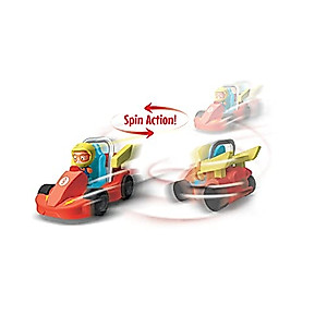 Blippi Go-Kart Racer Pull Back Vehicle - Features Racer Figure - Toys for Kids and Preschoolers