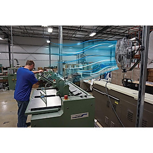 TPI Corporation U12-TE Industrial Workstation Fan, Mountable, Single Phase, 12" Diameter, 120 Volt