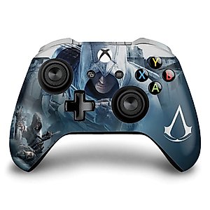 Head Case Designs Officially Licensed Assassin's Creed Altaïr Hidden Blade Key Art Vinyl Sticker Gaming Skin Decal Cover Compatible With Xbox One S/X Controller