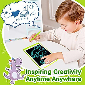 LCD Writing Tablet for Kids, Toddler Girl Boy Toys 8.5 Inch Kids Drawing Tablet Doodle Board with Lanyard, Road Trip Essentials Kids First Birthday Gifts for Girls Boys 3 4 5 6 7 8 9 Year Old