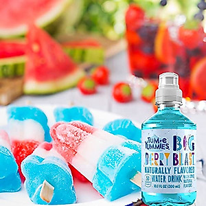 Tum-e Yummies Naturally Flavored Water Drink for Kids Bundled by Louisiana Pantry (Big Berry Blast, 12 Pack)