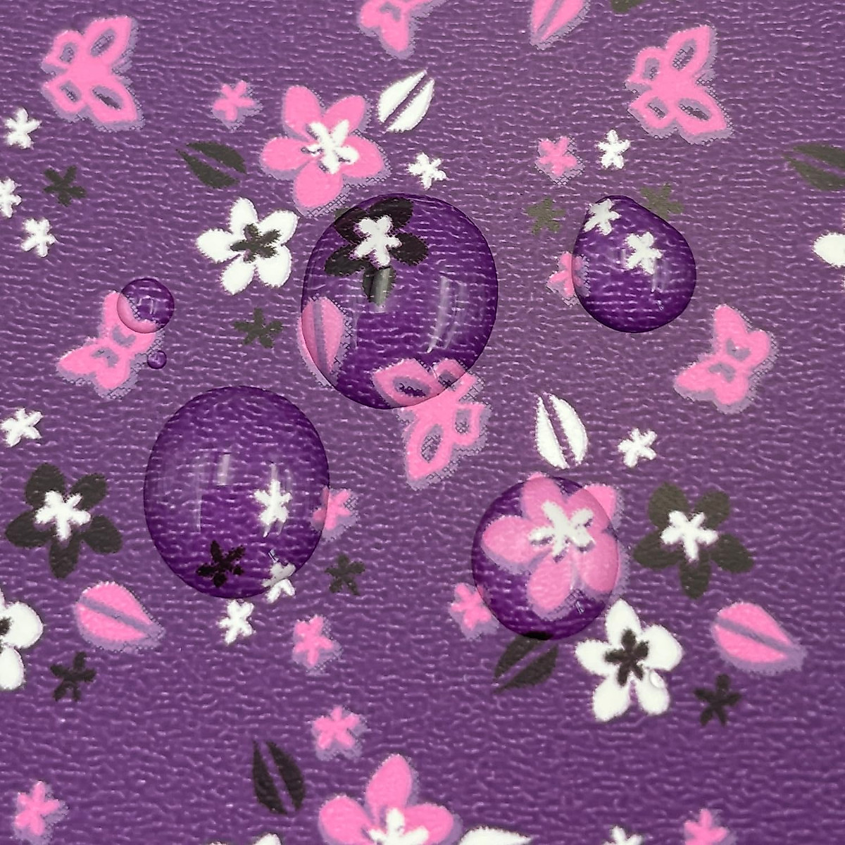 Yifely Purple Decorative PVC Shelf Paper Drawer Liner Self-Adhesive Shelved Dresser Cabinet Decor 17.7 Inch by 9.8 Feet