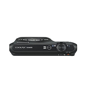 Nikon COOLPIX S6400 16 MP Digital Camera with 12x Optical Zoom and 3-inch LCD (Black) (OLD MODEL)