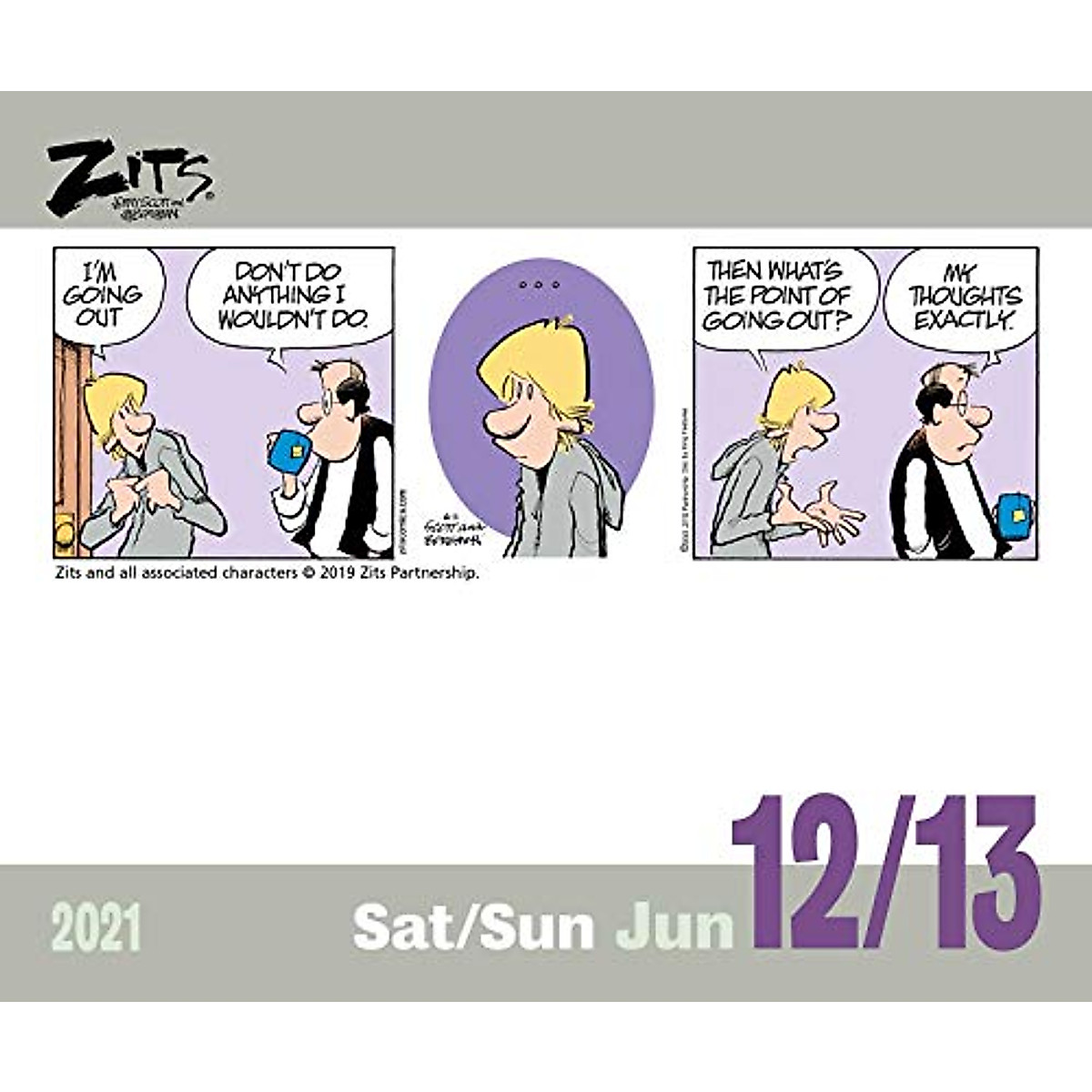 Zits 2021 Day-to-Day Calendar