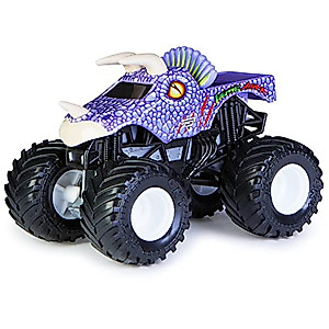 Monster Jam 2022 Spin Master 1:64 Diecast Truck with Bonus Accessory: Arena Favorites Jurassic Attack