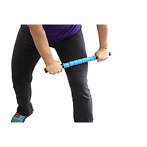 The Stick Massage Roller Original | Muscle Roller Massage Stick for Legs | Exercise Roller Massage Tools for Sports Athletes and Runners 17.75" - Original Blue